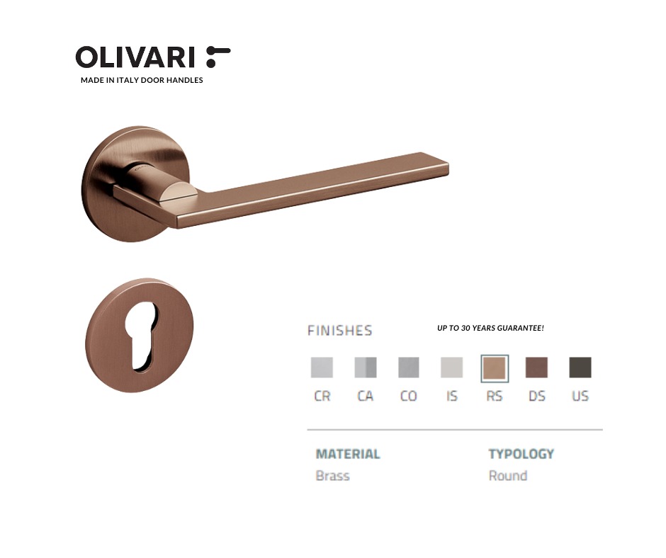 Olivari Door Handle - Made in Italy (up to 30 years warranty), Furniture & Home Living, Security ...