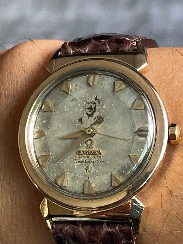 Omega Constellation pie pan saudi king, Luxury, Watches on Carousell
