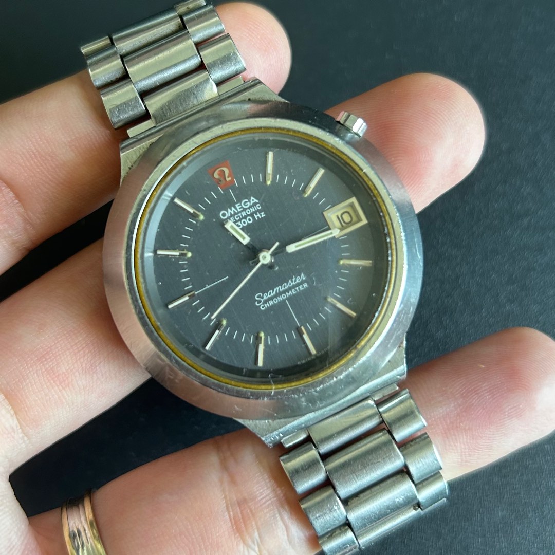 Omega Seamaster Electronic f300Hz, Luxury, Watches on Carousell