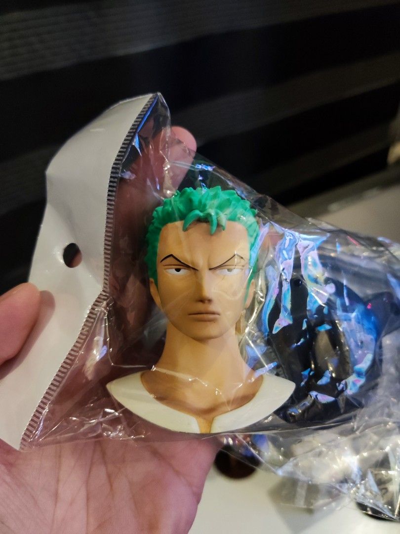 One Piece Zoro Head, Hobbies & Toys, Toys & Games on Carousell