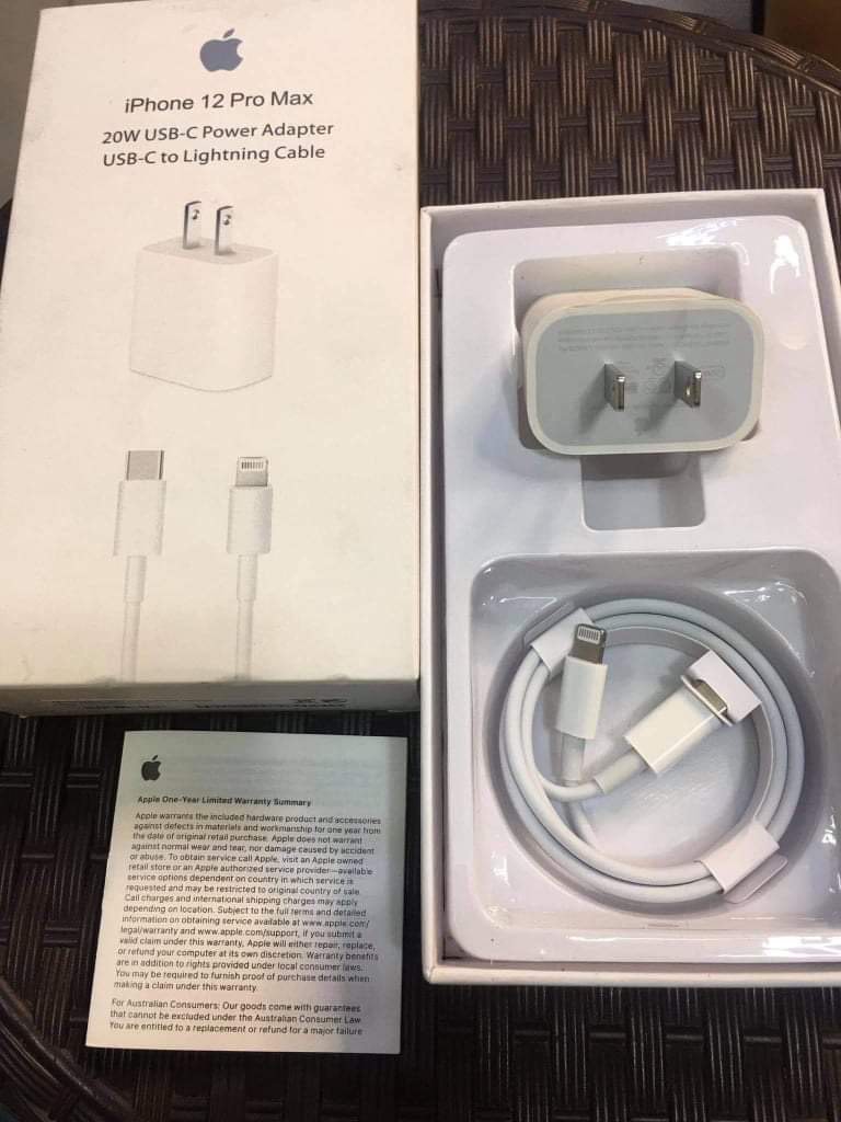 Original iphone charger on Carousell