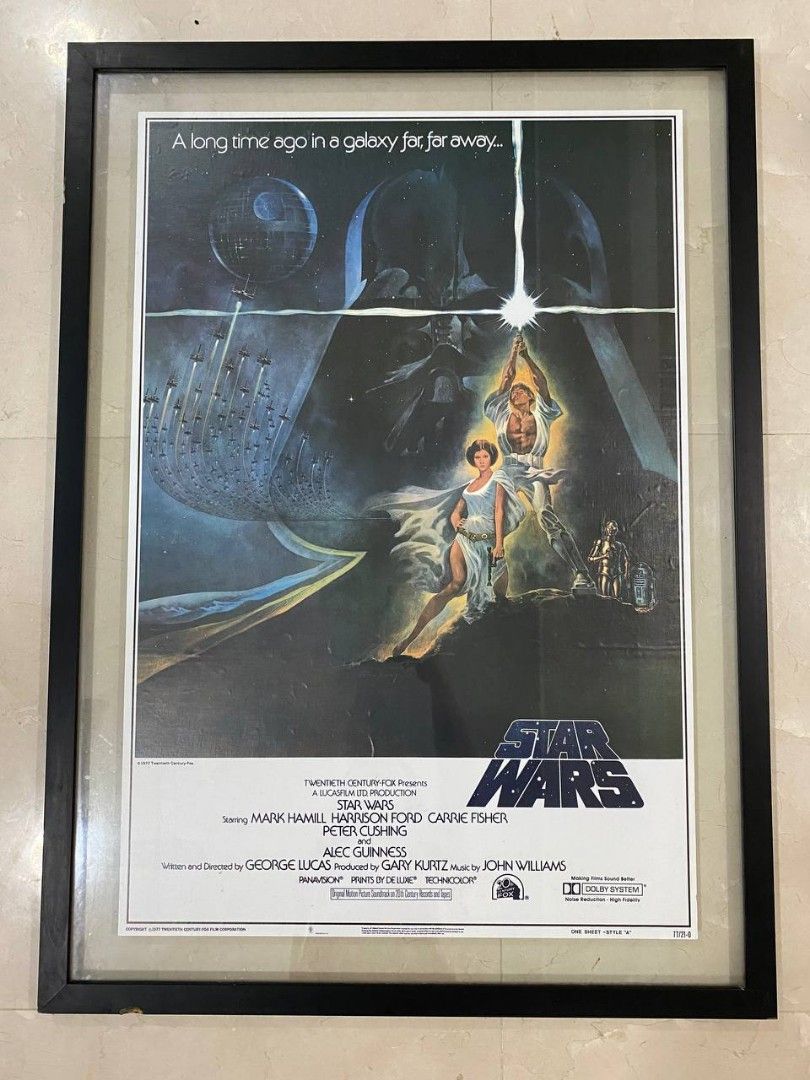 Original Star Wars Poster, Hobbies & Toys, Collectibles & Memorabilia ...