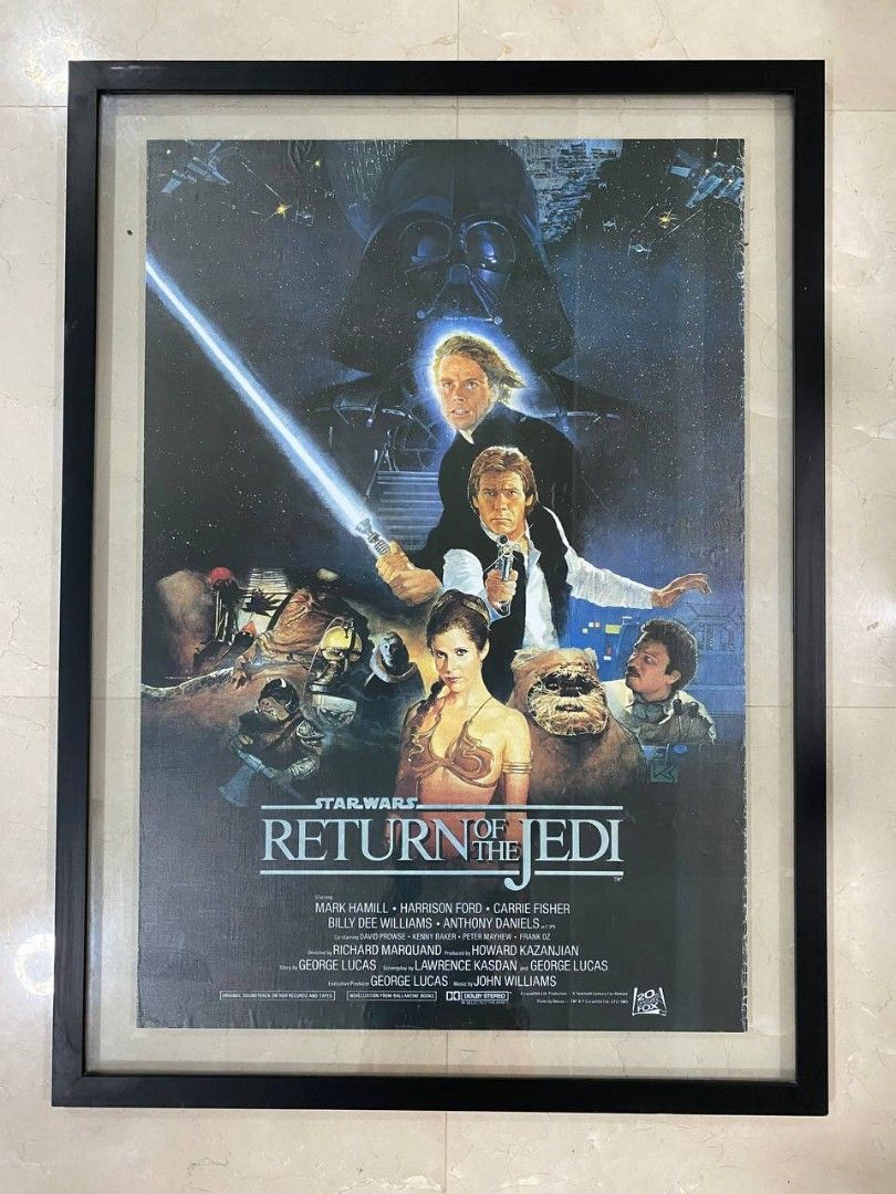 Original Star Wars Poster, Hobbies & Toys, Collectibles & Memorabilia ...