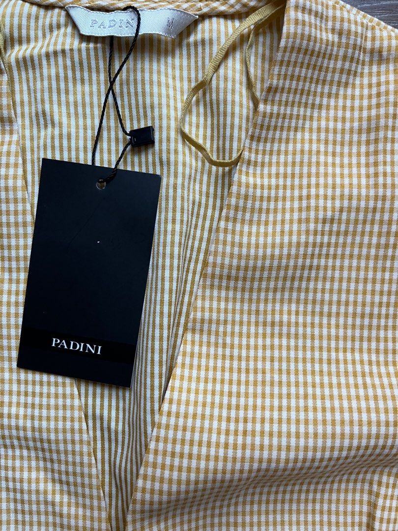 Padini Low Cut Yellow Top Womens Fashion Tops Blouses On Carousell