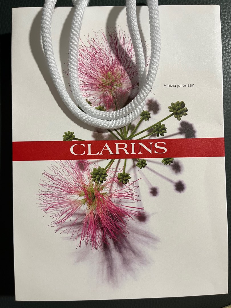 Paper bag clarins, Women's Fashion, Bags & Wallets, Tote Bags on Carousell