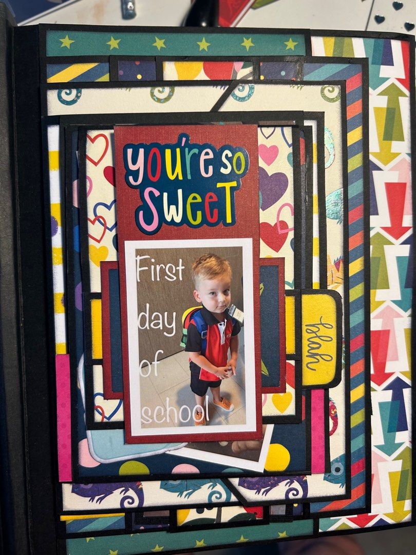 Personalized school photo album, Hobbies & Toys, Stationery & Craft ...