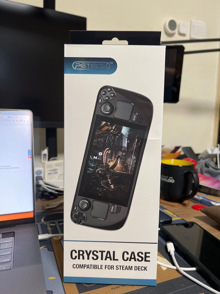 PGTech Crystal Case for Steam Deck, Video Gaming, Gaming Accessories ...