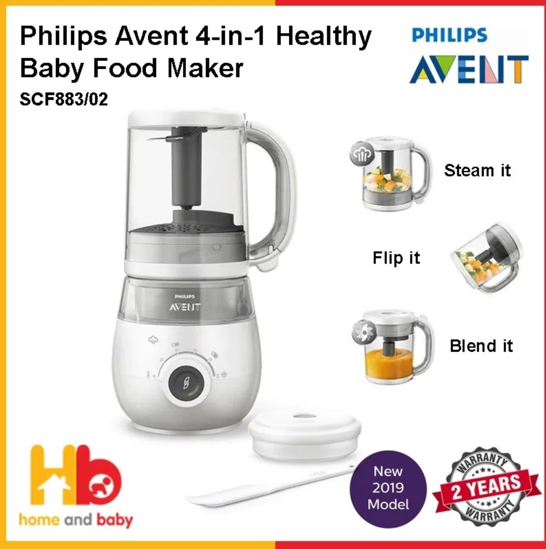 Philips Avent 4 in 1 Baby Food Maker, Babies & Kids, Nursing & Feeding ...