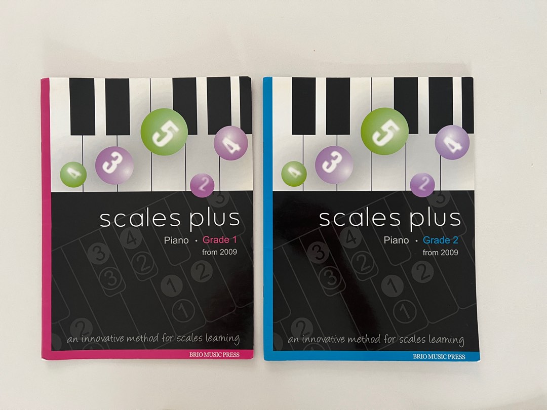 Piano Scales Plus Grade 1 and 2, 興趣及遊戲, 音樂、樂器 & 配件, 音樂與媒體 - 樂譜 - Carousell