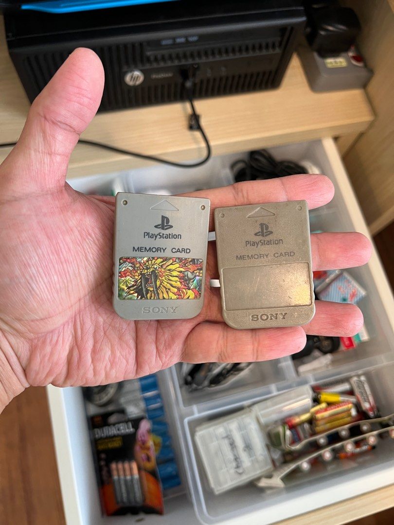 PlayStation PSX Memory Card, Video Gaming, Video Games, PlayStation on ...