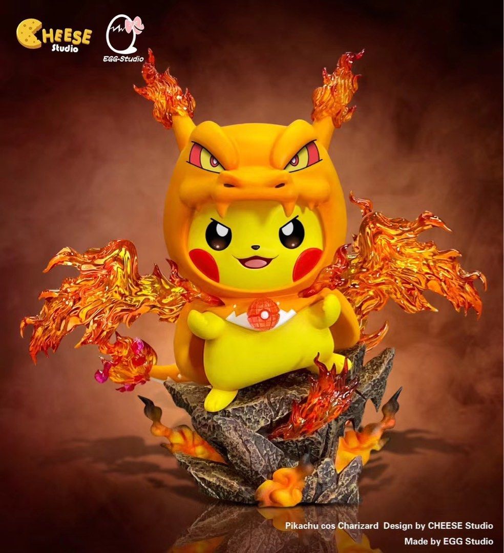 [PO] Pokemon|Pikachu X Gigantamax Charizard, Hobbies & Toys, Toys ...