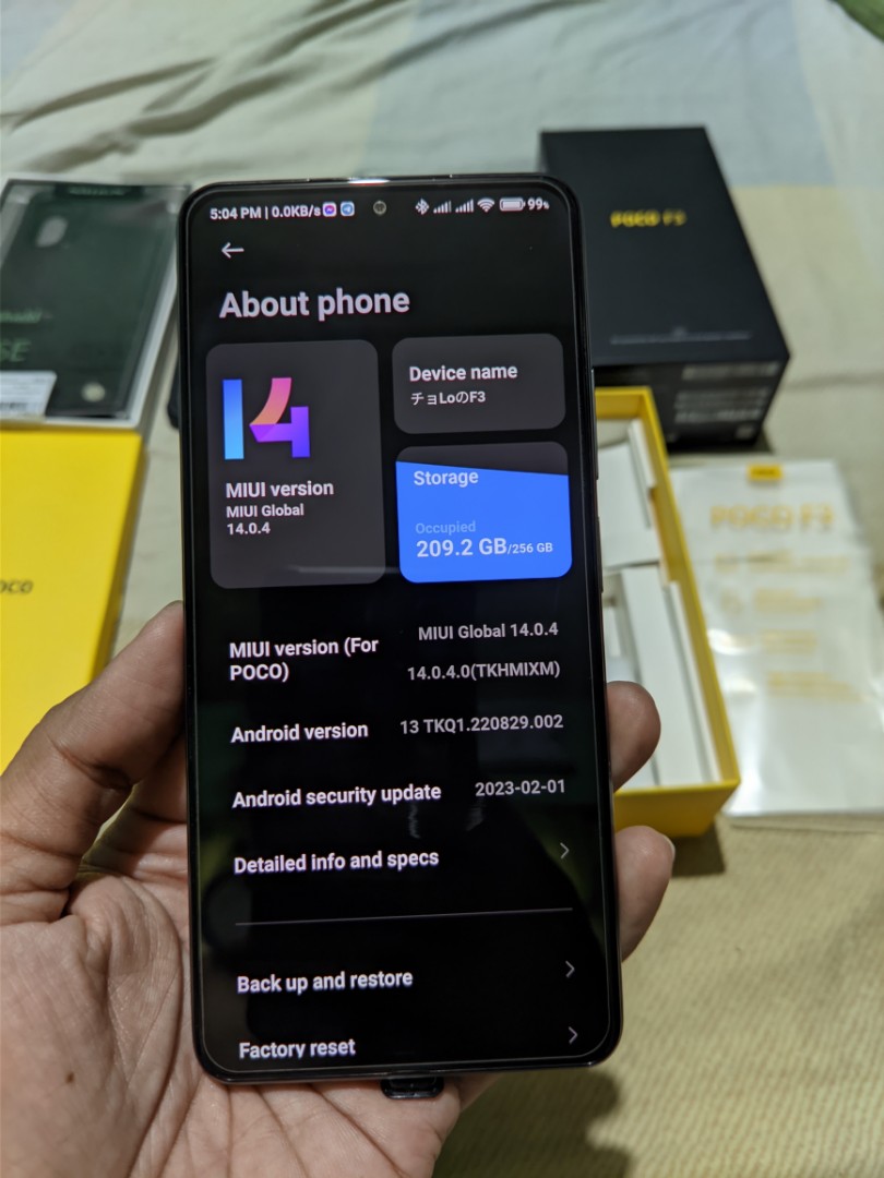 POCO F3 8/256GB (NO ISSUE/COMPLETE PACKAGE), Mobile Phones & Gadgets ...