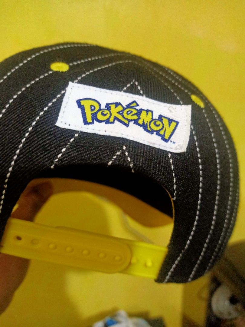 Pokemon Pikachu cap, Men's Fashion, Watches & Accessories, Caps & Hats on Carousell