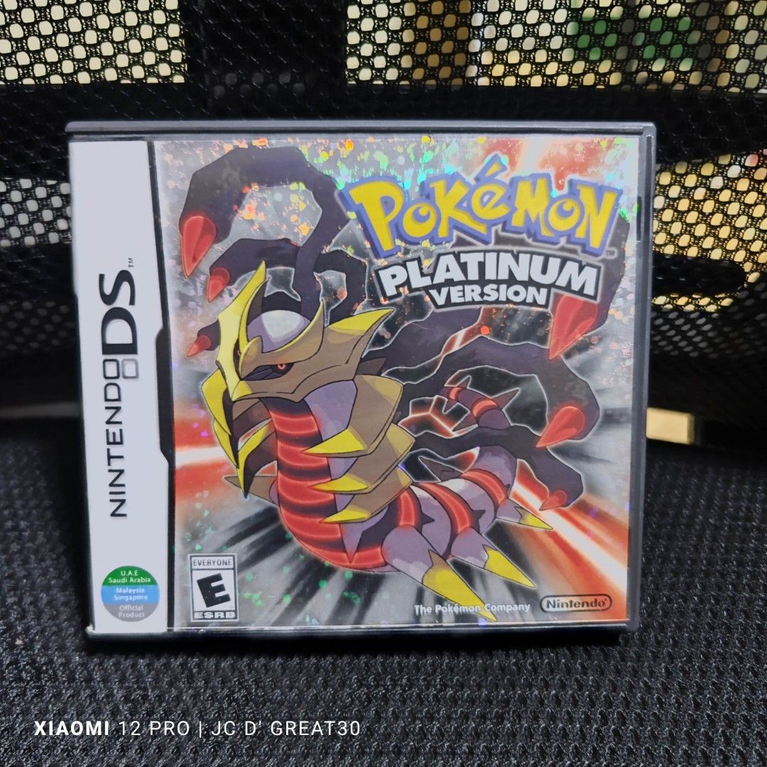 Pokemon platinum ds game authentic CIB (Mint condition) on Carousell