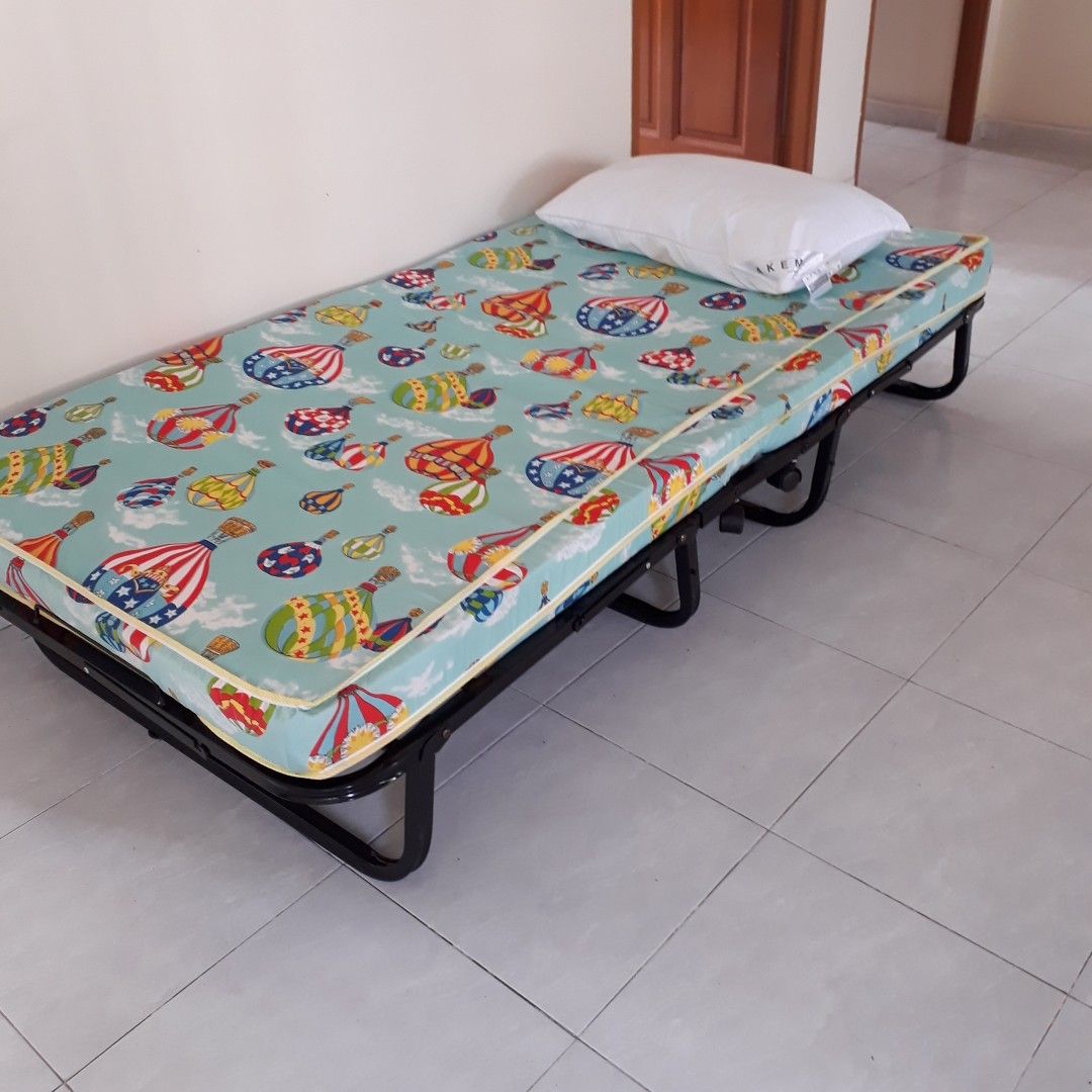 Portable bed helper foldable compact space saving, Furniture & Home ...