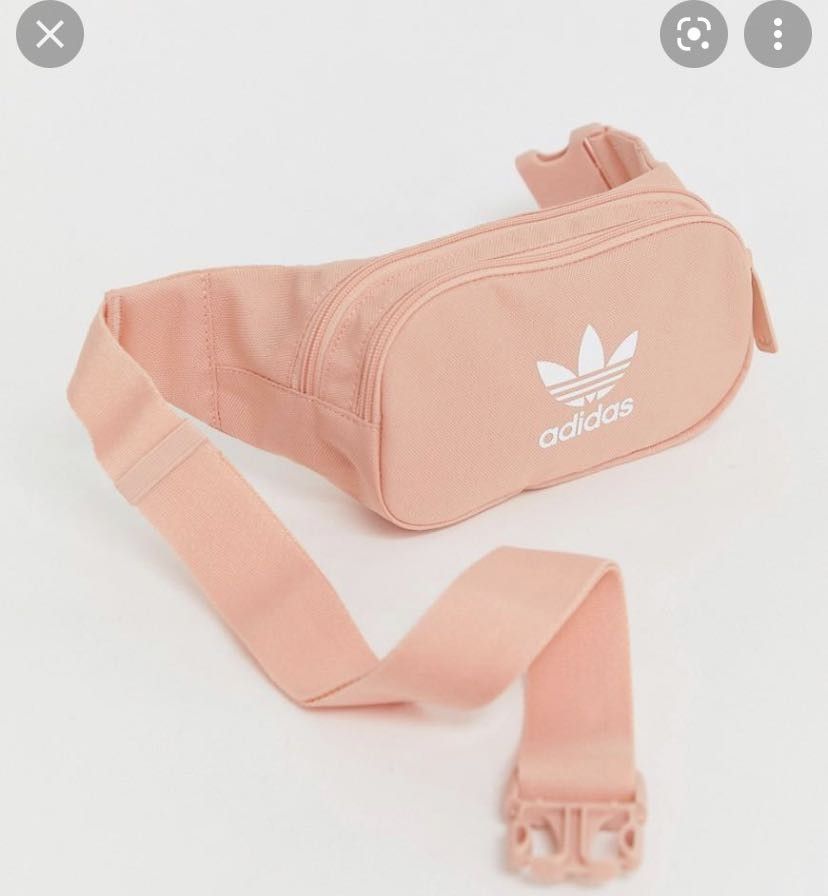 Pre-loved Authentic Adidas Bum Bag in Pink, Women's Fashion, Bags ...