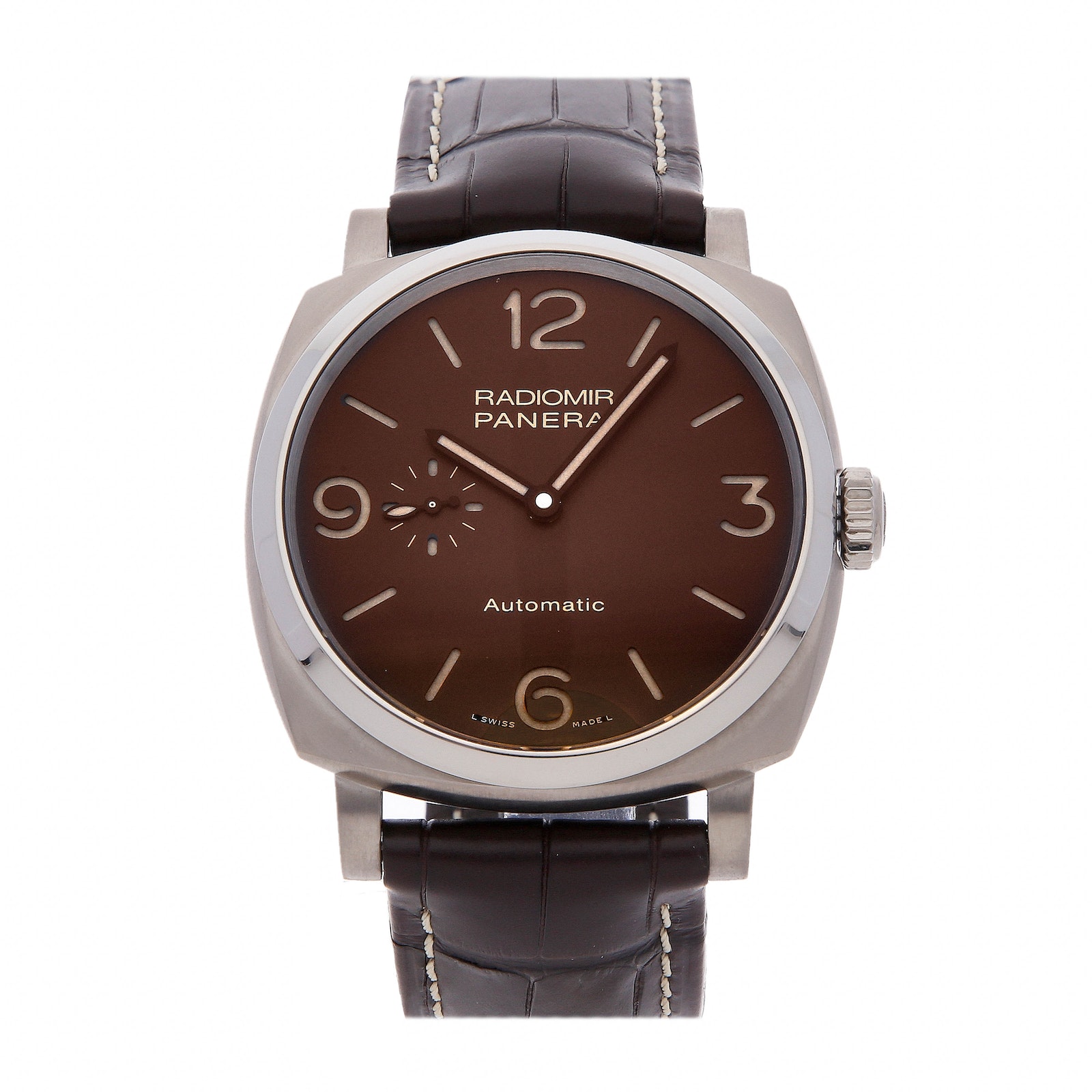 Pre-Owned Panerai Radiomir 1940 3-Days Titanio PAM 619, Luxury, Watches ...