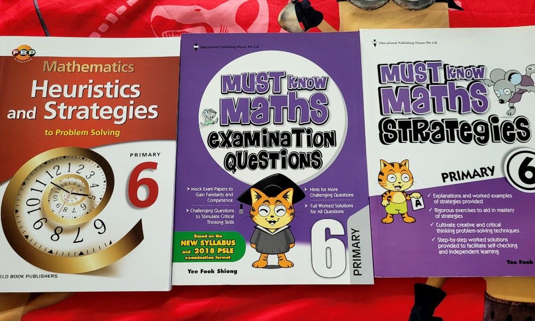 Primary 6 PSLE Must Know Maths and Heuristics & Strategies, Hobbies ...