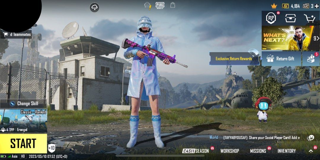 PUBG GLACIER SET ACCOUNT, Video Gaming, Video Games, Others on Carousell
