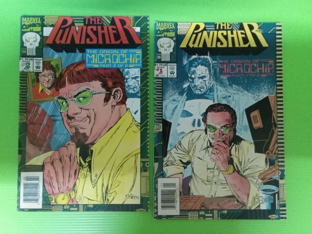 Punisher: Origin Micro Chip - 1,2 ( Doug Braithwaite - Cover Art ...