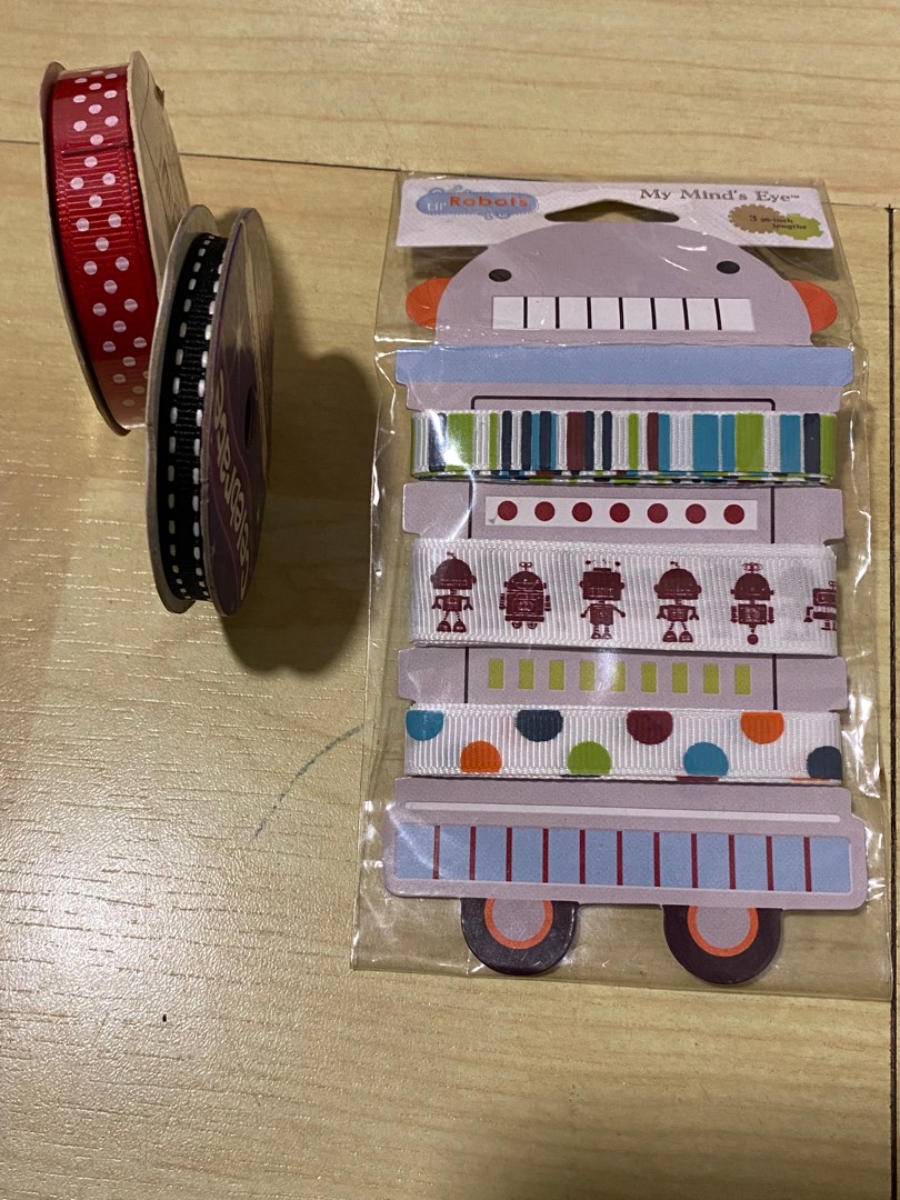Ribbons and thread/yarn, Hobbies & Toys, Stationery & Craft, Craft ...