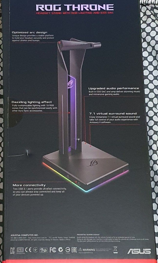ROG Throne, Computers & Tech, Parts & Accessories, Other Accessories on ...