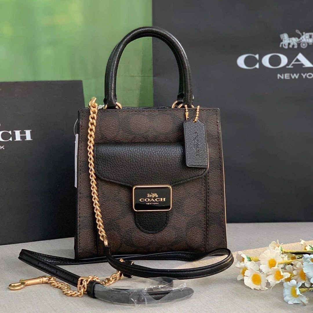 ‼️SALE‼️Coach mini pepper crossbody bag, Luxury, Bags & Wallets on ...
