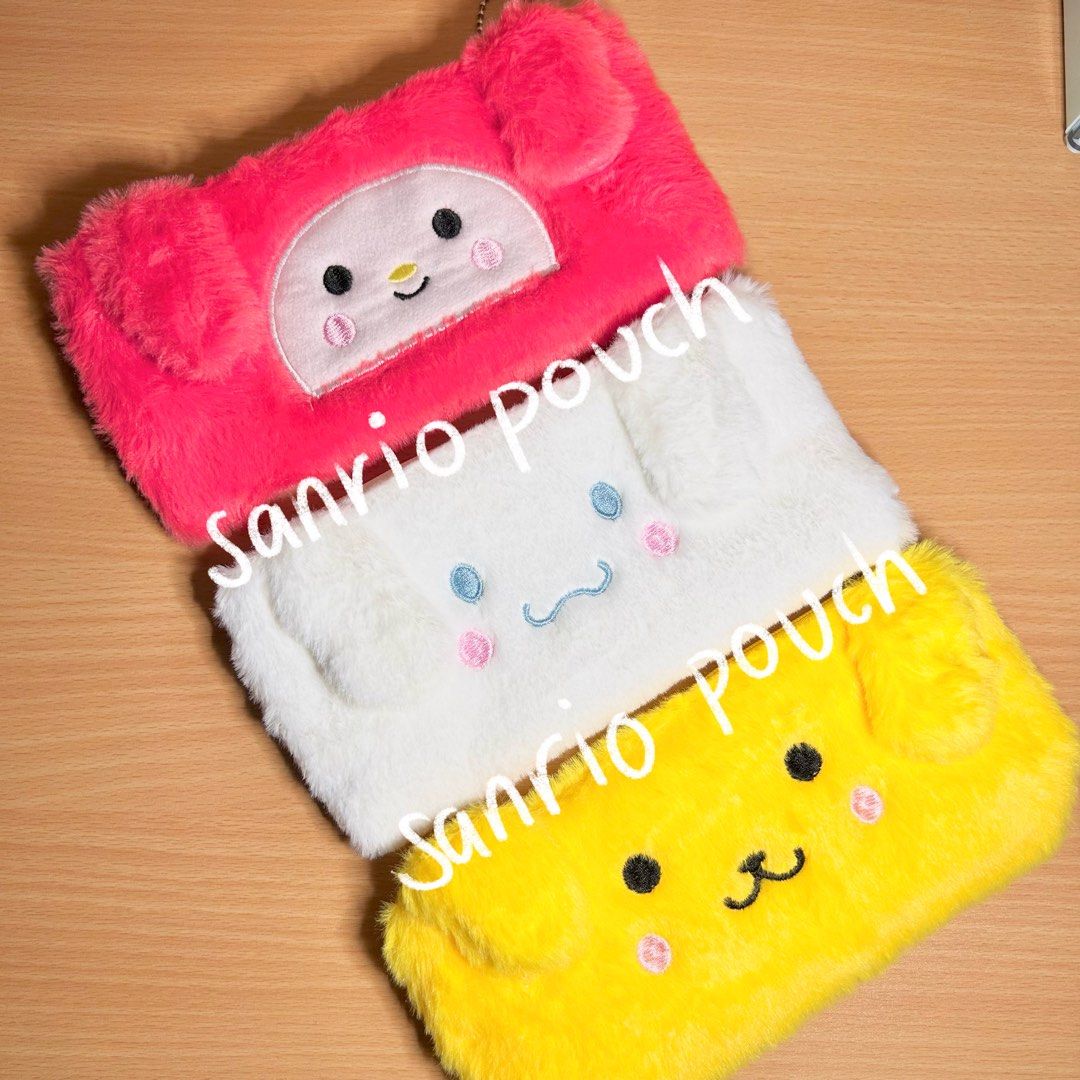 Sanrio Pouch/Pencil Case (Cinnamoroll, Pompompurin, Kuromi, My Melody ...