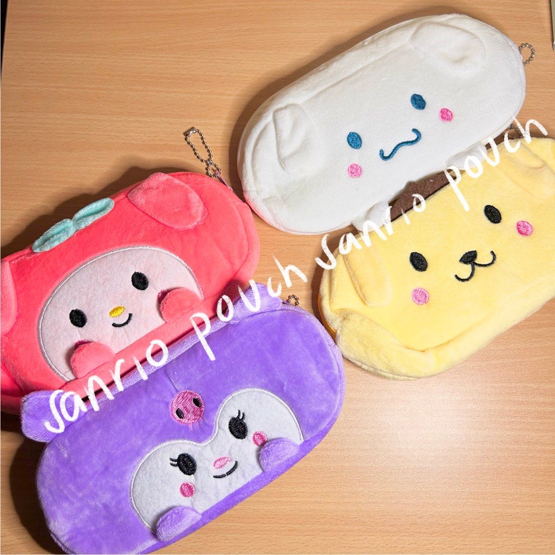 Sanrio Pouch/Pencil Case (Cinnamoroll, Pompompurin, Kuromi, My Melody ...