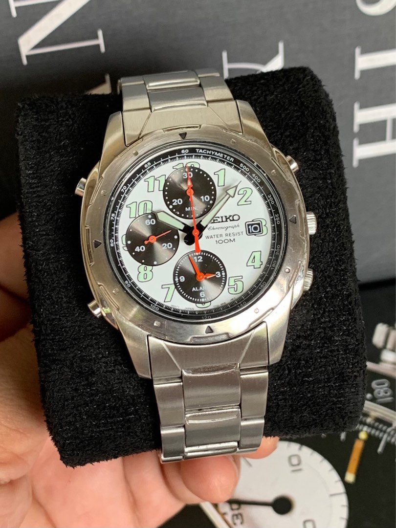 Seiko Panda Chronograph, Men's Fashion, Watches & Accessories, Watches ...