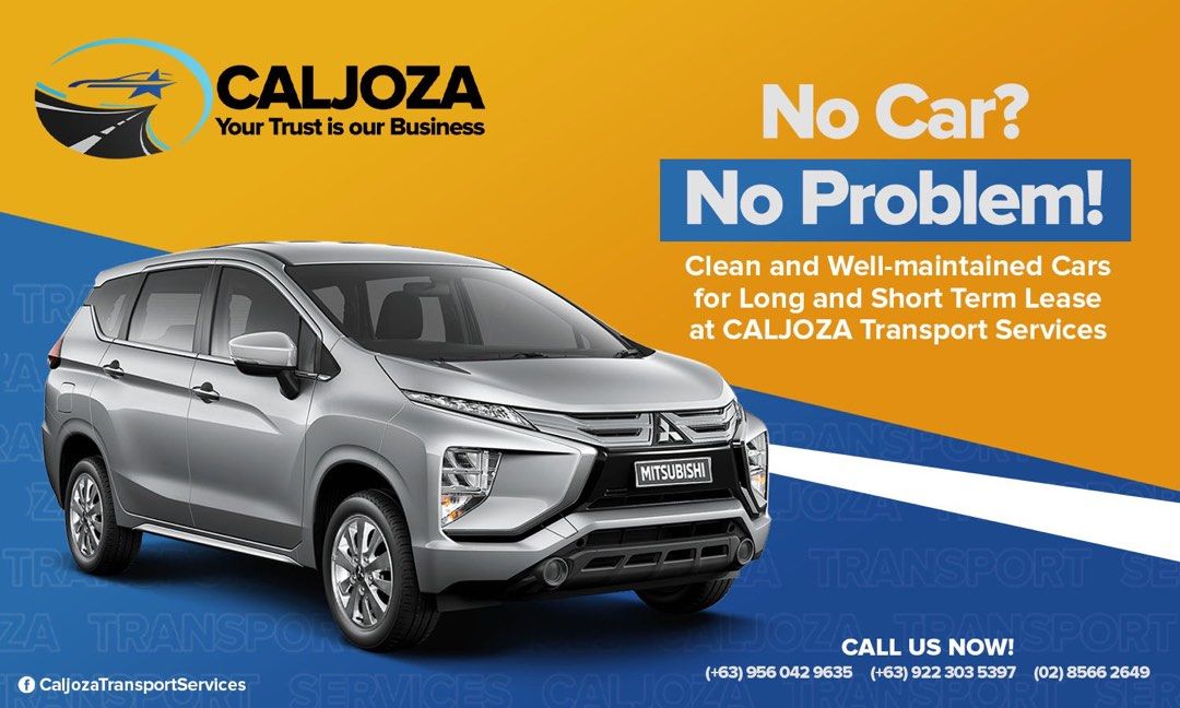 SELF DRIVE-Unlimited Mileage within Luzon Area (DAILY, WEEKLY, MONTHLY ...