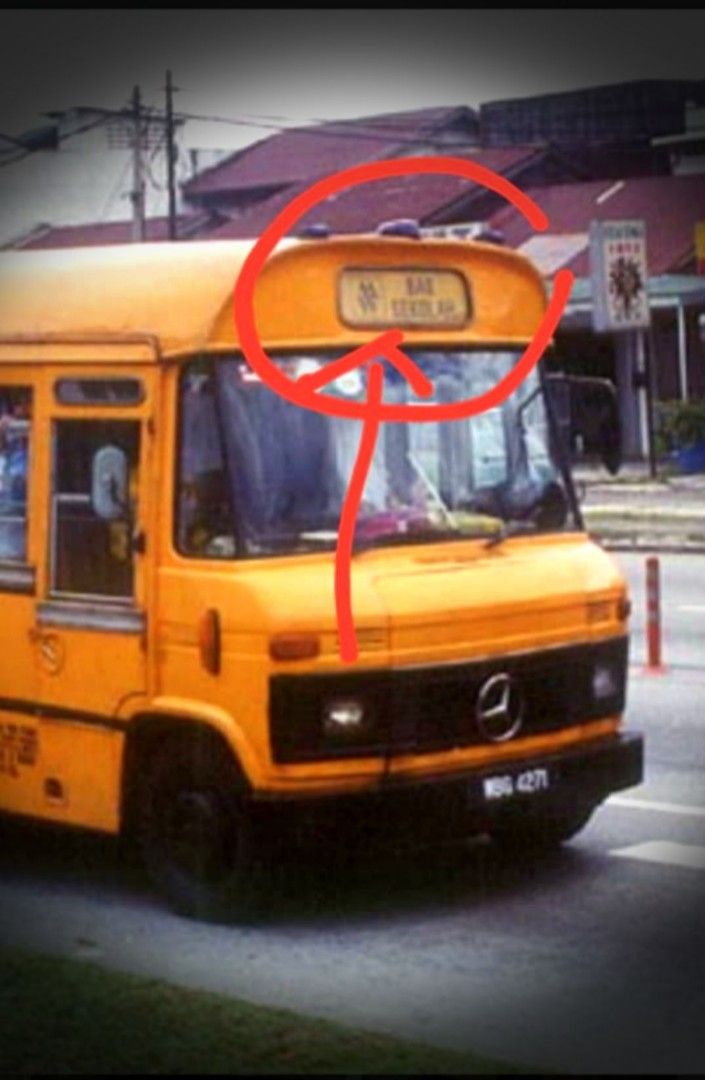 SET bus sign bas sekolah bus bell push, Hobbies & Toys, Collectibles ...