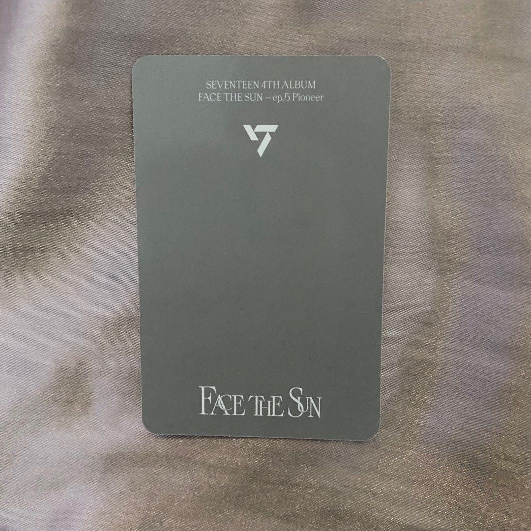SEVENTEEN Mingyu Face The Sun Photocard, Hobbies & Toys, Memorabilia ...