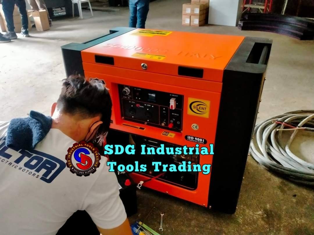SHARK Italy 10kva Silent-Type Air-cooled Diesel Generator (SG10000S ...