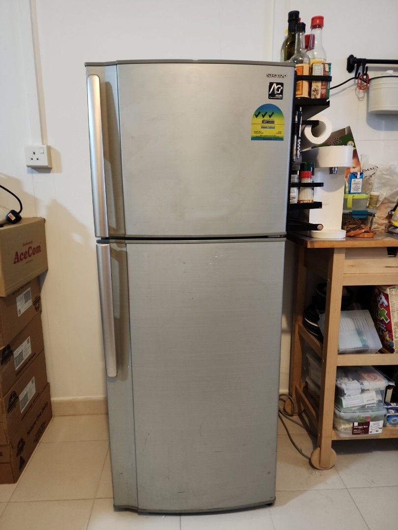 SHARP Fridge 203L, TV & Home Appliances, Kitchen Appliances ...