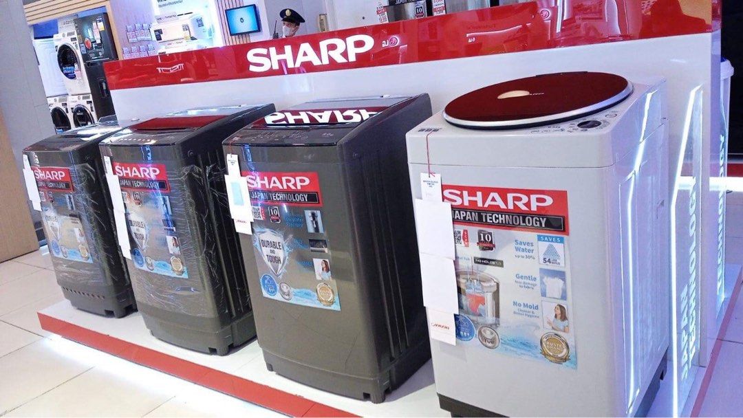 SHARP TOP LOAD WASHING MACHINE, TV & Home Appliances, Washing Machines ...