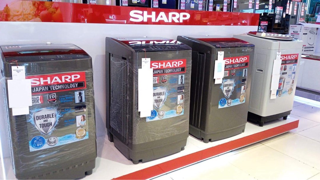 SHARP TOP LOAD WASHING MACHINE, TV & Home Appliances, Washing Machines ...