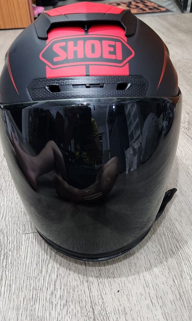 Shoei J Force Helmet, Motorcycles, Motorcycle Apparel on Carousell