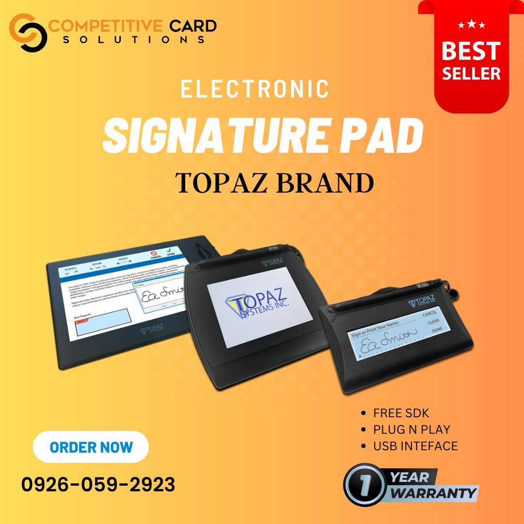 SIGNATURE PAD, Computers & Tech, Printers, Scanners & Copiers on Carousell