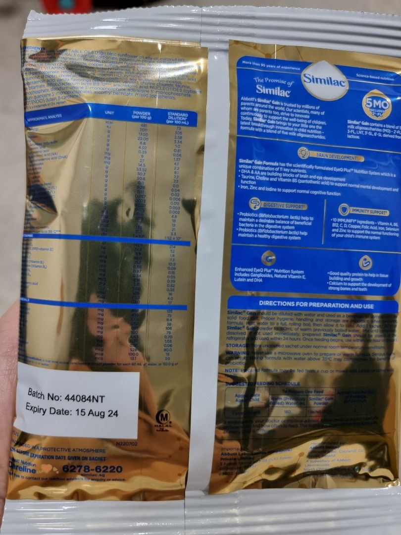 Similac Milk Powder, Babies & Kids, Nursing & Feeding, Weaning ...