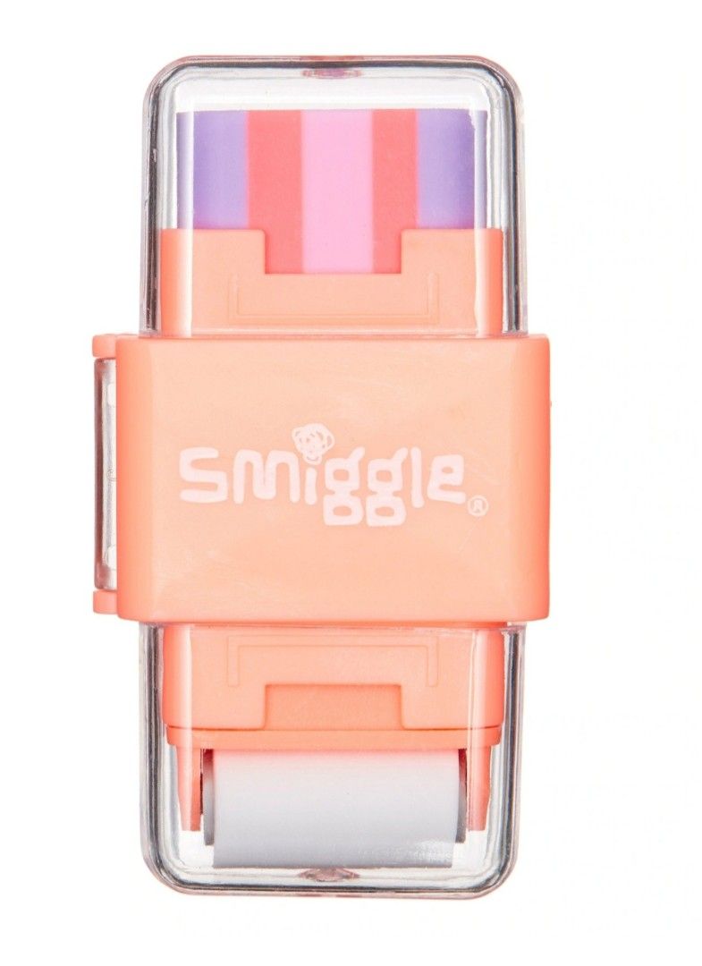 Smiggle 2 in 1 sharpener and eraser, Hobbies & Toys, Stationery & Craft ...