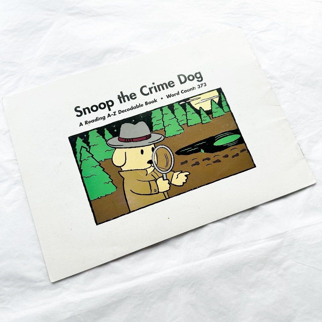 Snoop the Crime Dog, Hobbies & Toys, Books & Magazines, Children's ...