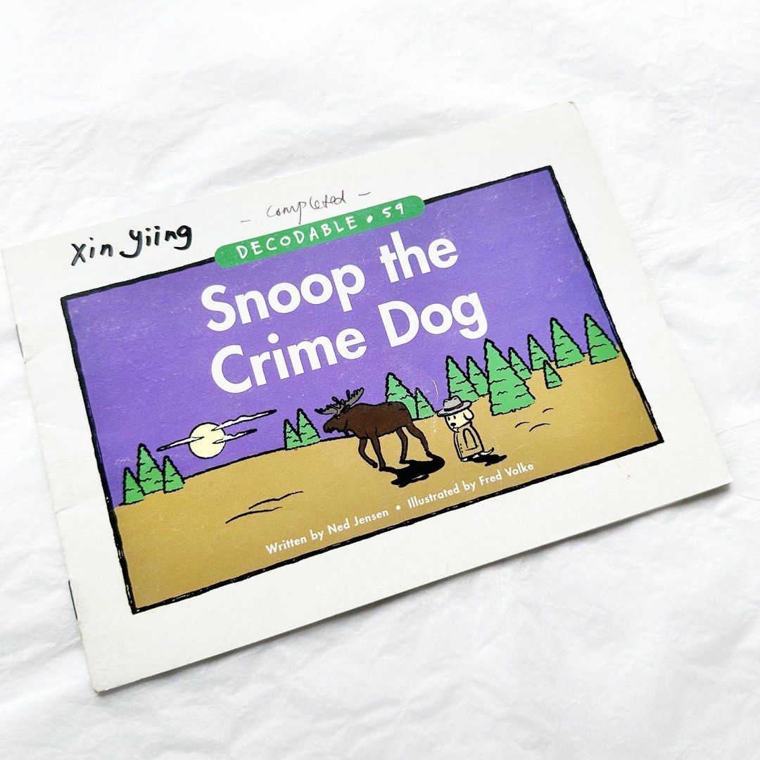 Snoop the Crime Dog, Hobbies & Toys, Books & Magazines, Children's ...