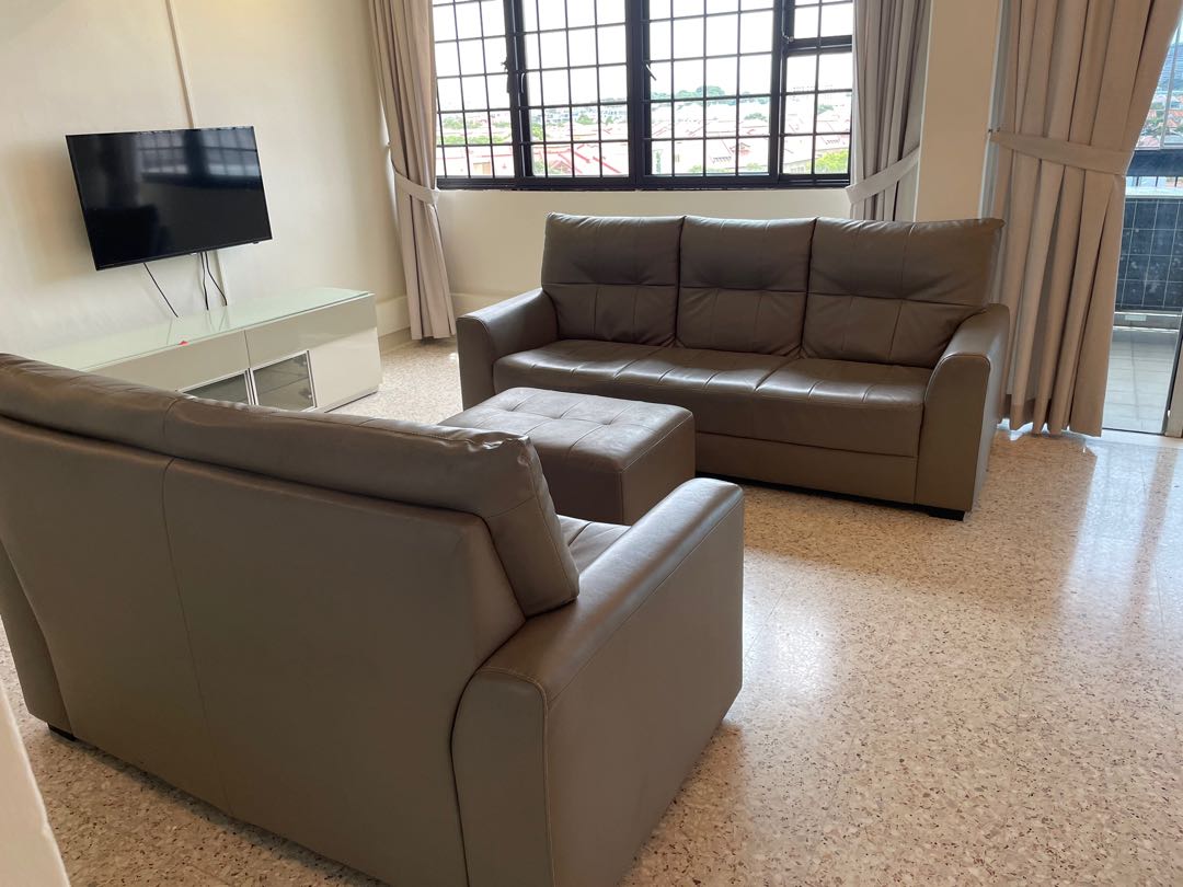 Well used Sofa Set , Furniture & Home Living, Furniture, Sofas on Carousell
