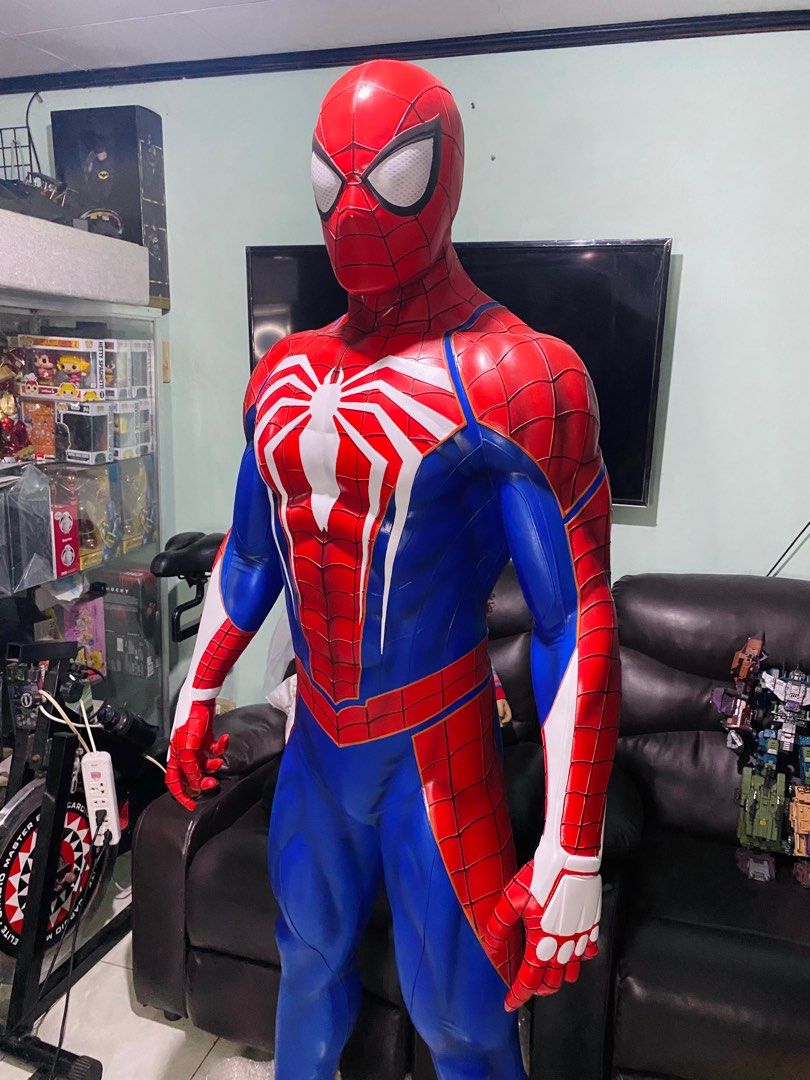 SPIDER-MAN STATUE (Life Size), Hobbies & Toys, Toys & Games on Carousell