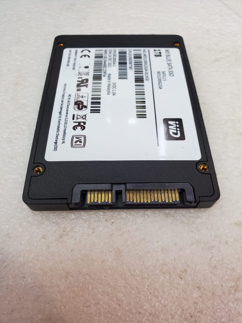 SSD 1TB Hard Drive Disk Sata 2.5 inch SSD TLC WDS1000G2GA, Computers ...