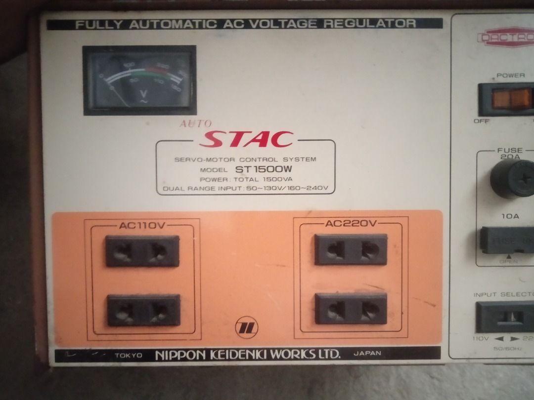 STAC FULLY AC AVR, Computers & Tech, Parts & Accessories, Other ...