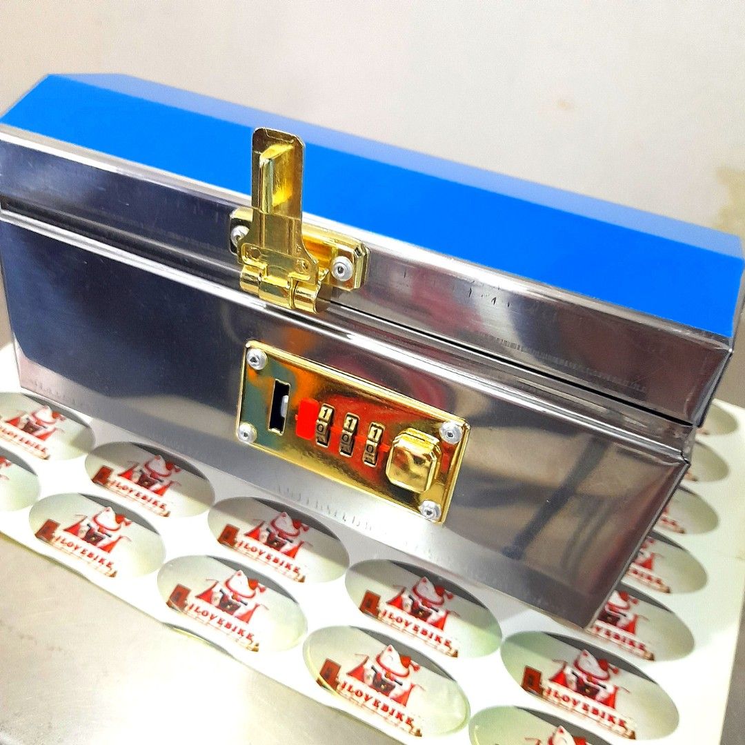 Stainless Steel Motorcycle Storage Box Safe Locker, Motorcycles ...