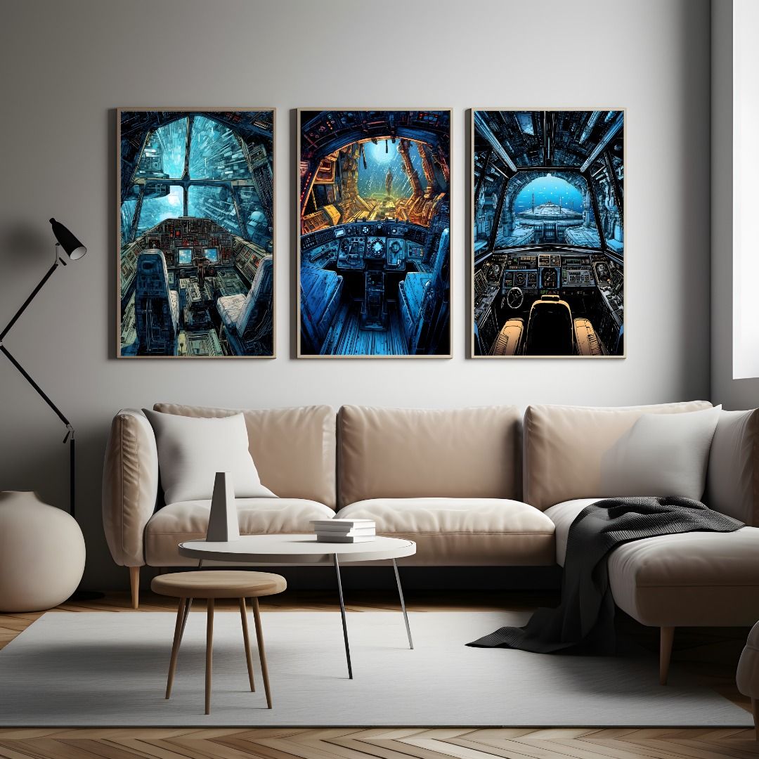 Star Wars inspired poster artworks Star Wars Hyperspace Adventures ...