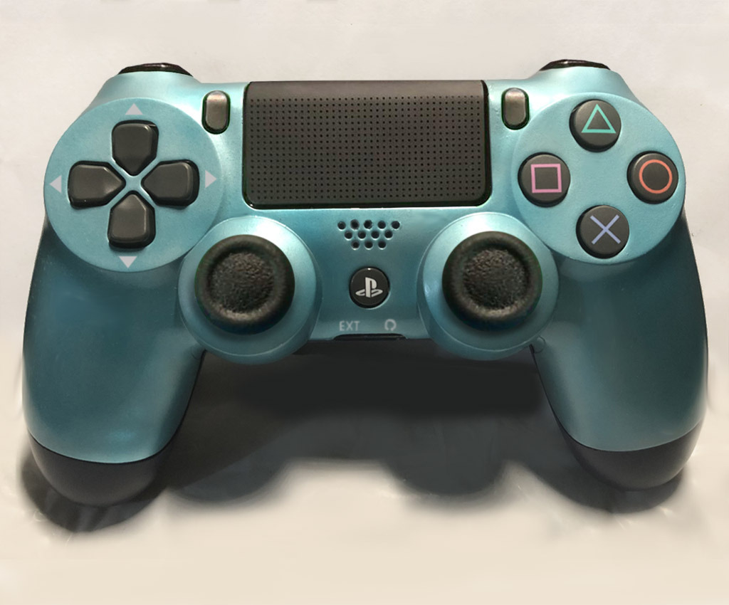 PS4 Steel Sky Dualshock Wireless Controller, Video Gaming, Gaming ...